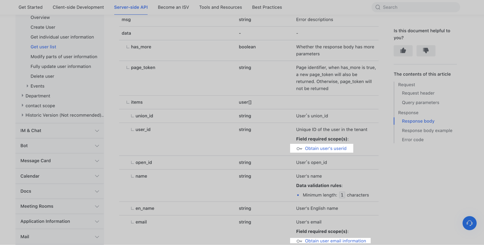 Documentation - Lark Developer