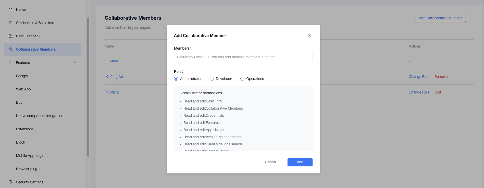 Documentation - Lark Developer