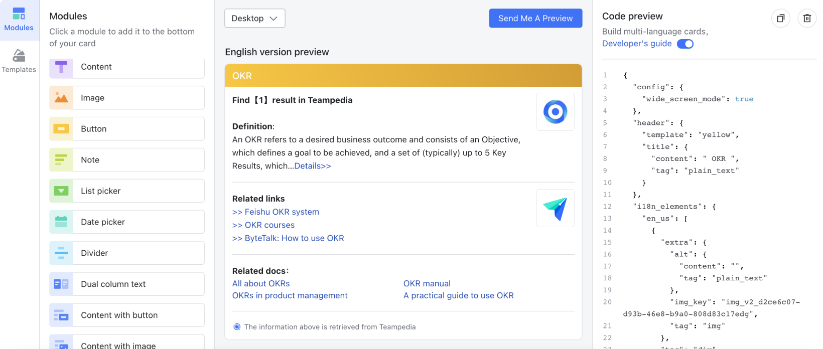 Documentation - Lark Developer