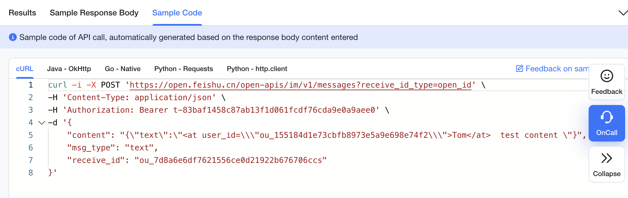 Documentation - Lark Developer