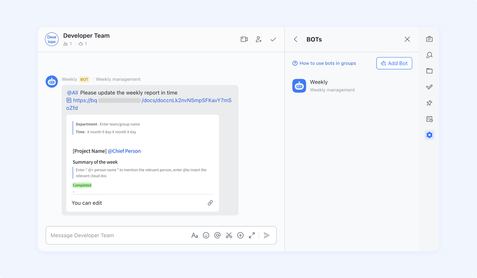 Documentation - Lark Developer