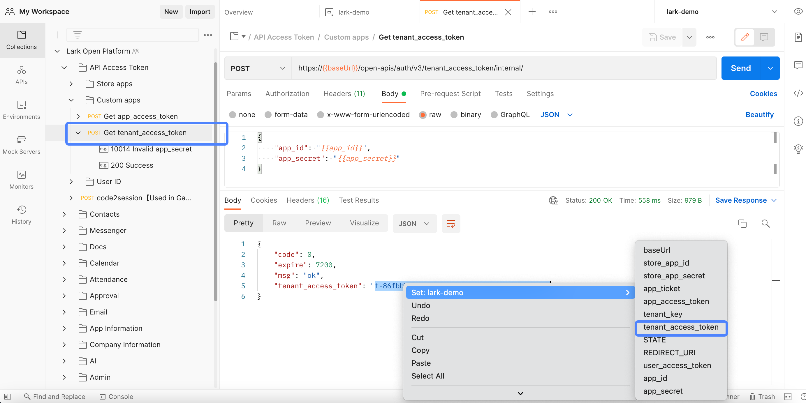 Documentation - Lark Developer