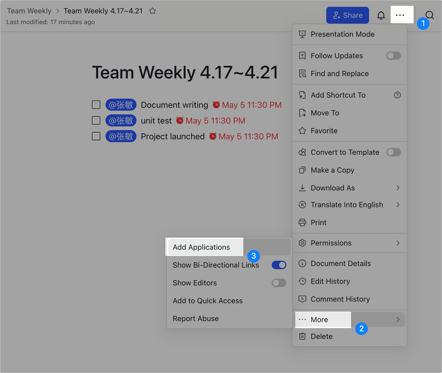 Documentation - Lark Developer