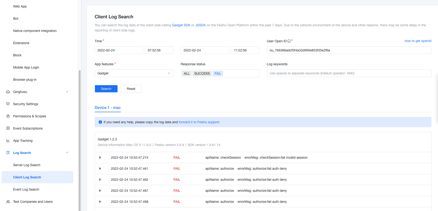 Documentation - Lark Developer