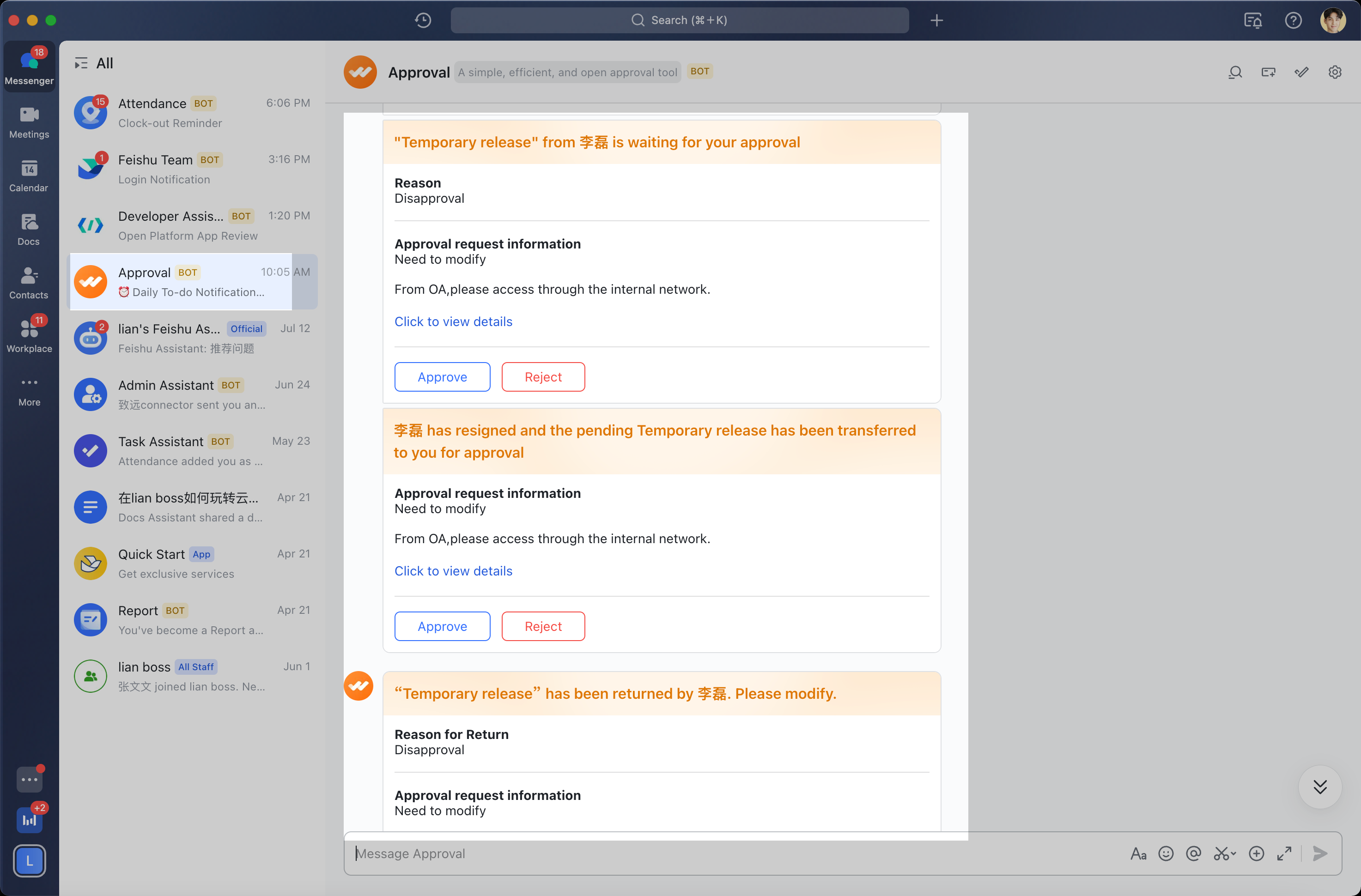 Documentation - Lark Developer